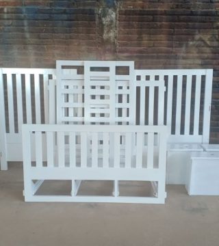Tempat Tidur Box Bayi Minimalis Putih | INDO JATI FURNITURE JEPARA