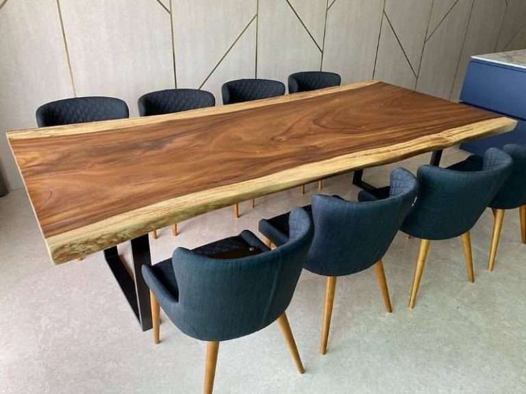 Meja Solid Trembesi Kursi Cafe Terbaru | INDO JATI FURNITURE JEPARA