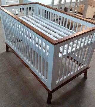 Box Bayi Retro Duco Putih | INDO JATI FURNITURE JEPARA